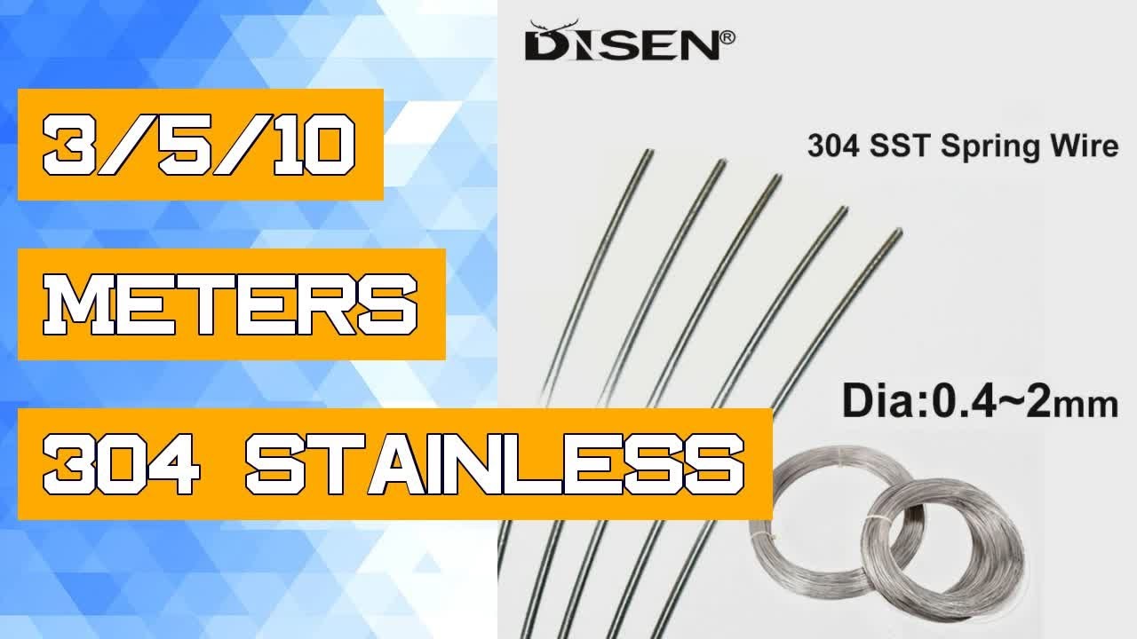 3/5/10 Meters 304 Stainless Steel Spring Steel Wire Single Strand ...