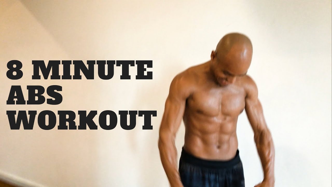 8 MINUTES TO 6 PACK ABS l Core Workout l Vegan Fitness - YouTube