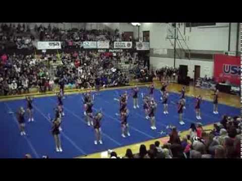 2013 Legacy Jr High Cheer Competition Routine Utah - YouTube