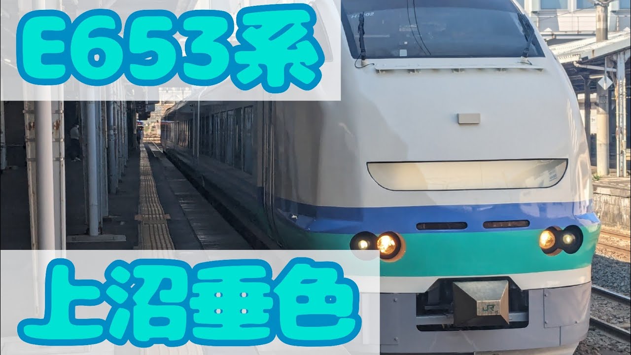 E653系上沼垂色。 - YouTube