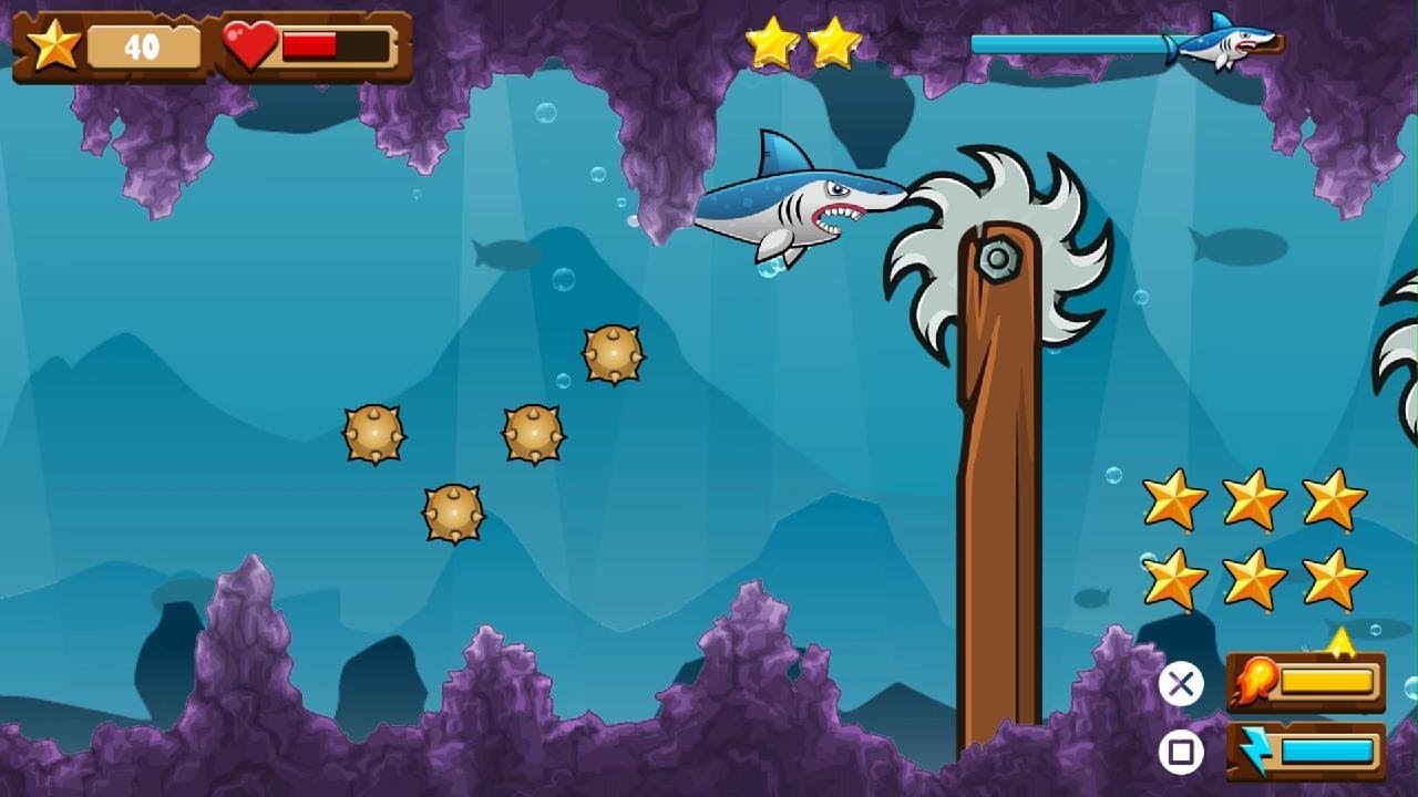 Shark Adventure ( all levels ) ( all trophies ) - YouTube