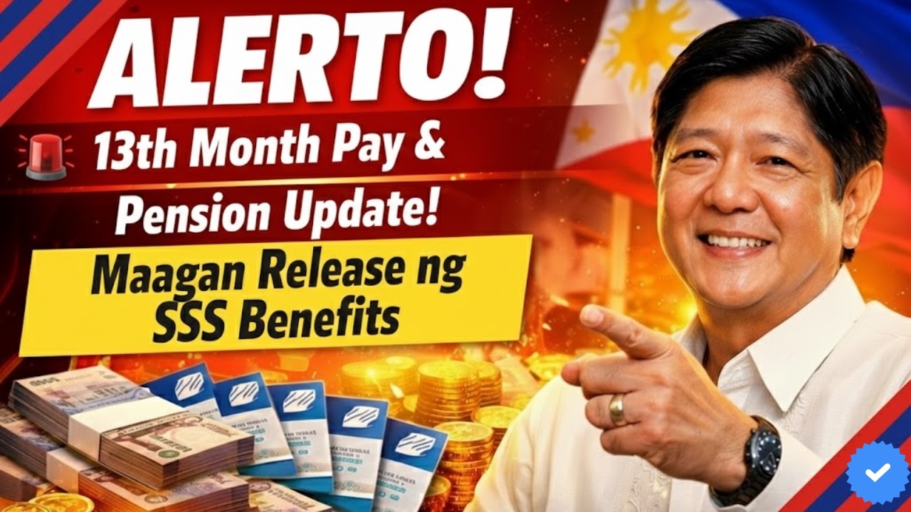 ⚠️ 13th Month Pay & Pension Mar 2026 Update! Maagang Release ng SSS ...