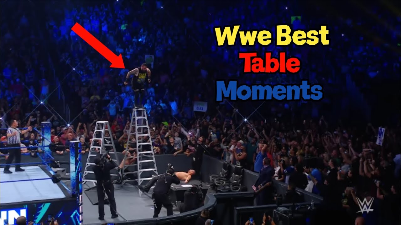 wwe Best Table Moments😱 ||Terrifying Zone|| - YouTube