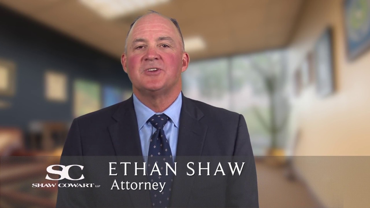 Ethan Shaw | Shaw Cowart LLP - YouTube