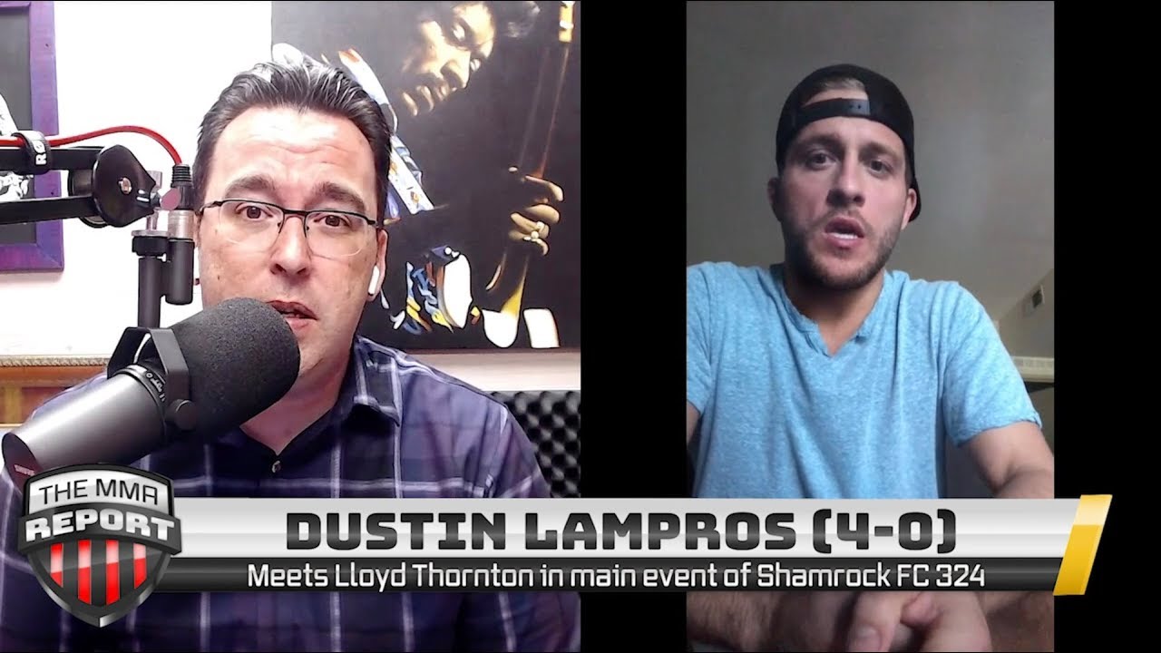 Shamrock FC 324's Dustin Lampros explains the moment he felt ...