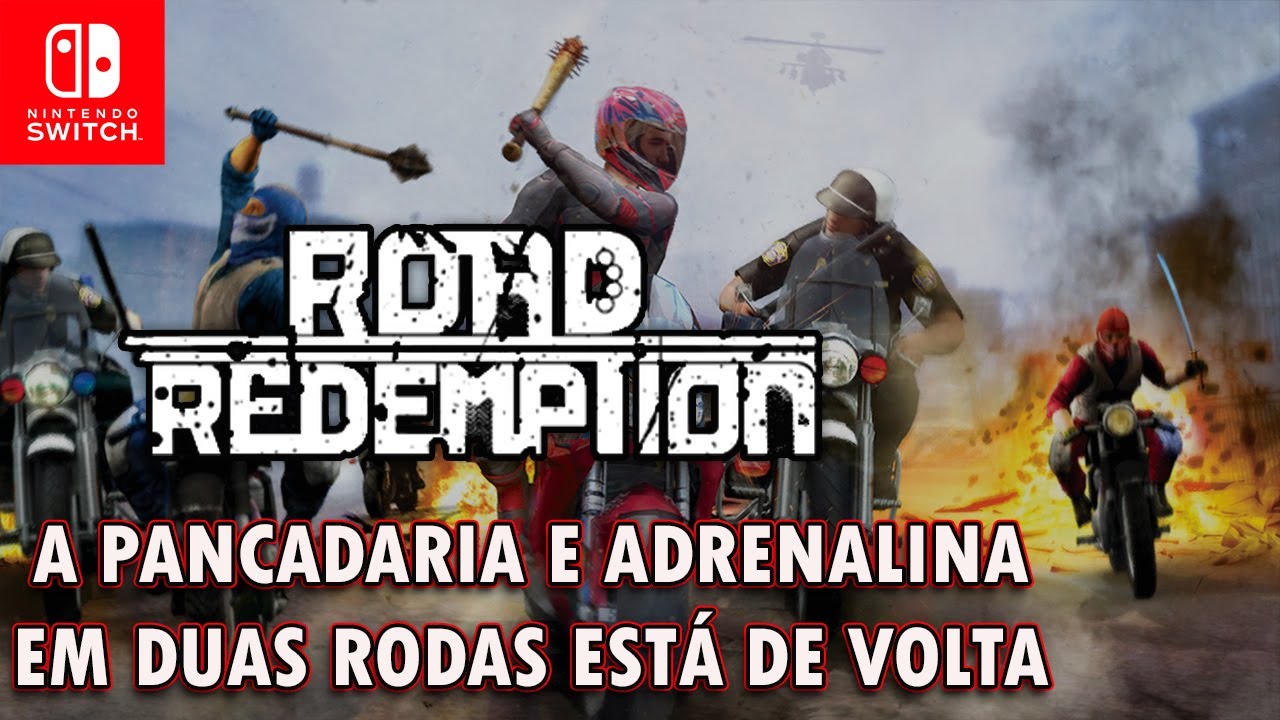 Road Redemption Nintendo Switch - Gameplay e Análise || Nerd ...