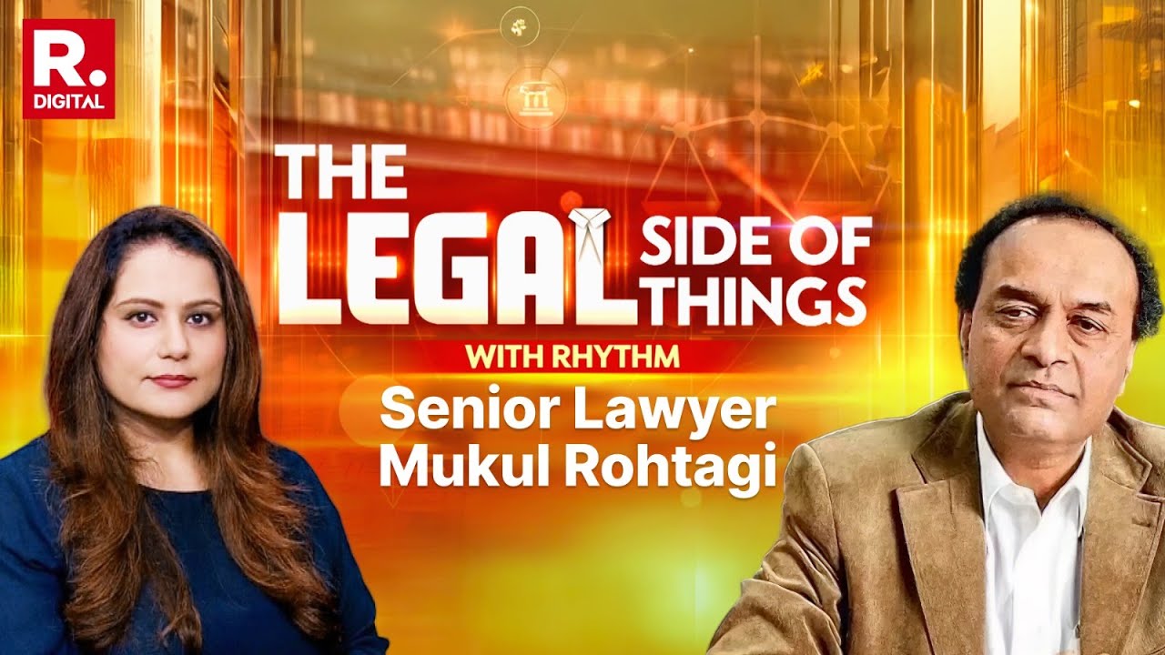 The Legal Side of Things: Exclusive with Senior Lawyer Mukul Rohtagi ...