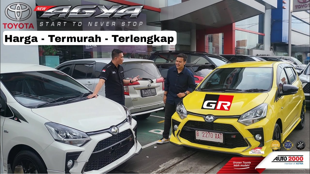 Toyota Agya GR Sport 2023 Warna Kuning Harga Termurah..⁉️ - YouTube