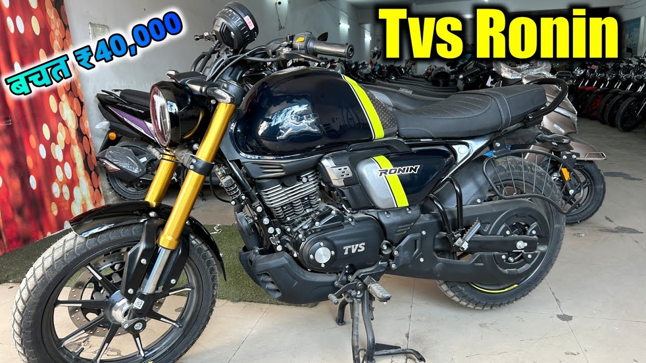 TVS Ronin Special Edition Midnight Blue Review | Save ₹40,000 On Ronin ...