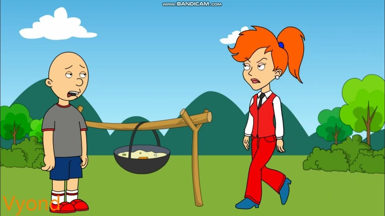 Classic Caillou Misbehaves During The Field Trip - YouTube