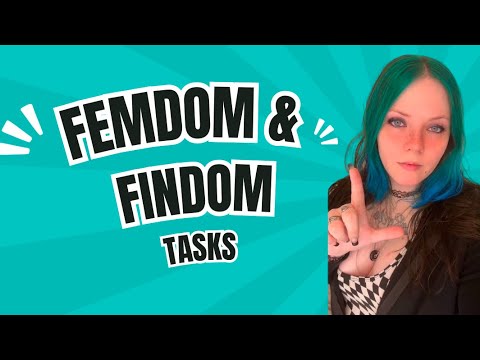 Femdom/Findom Tasks