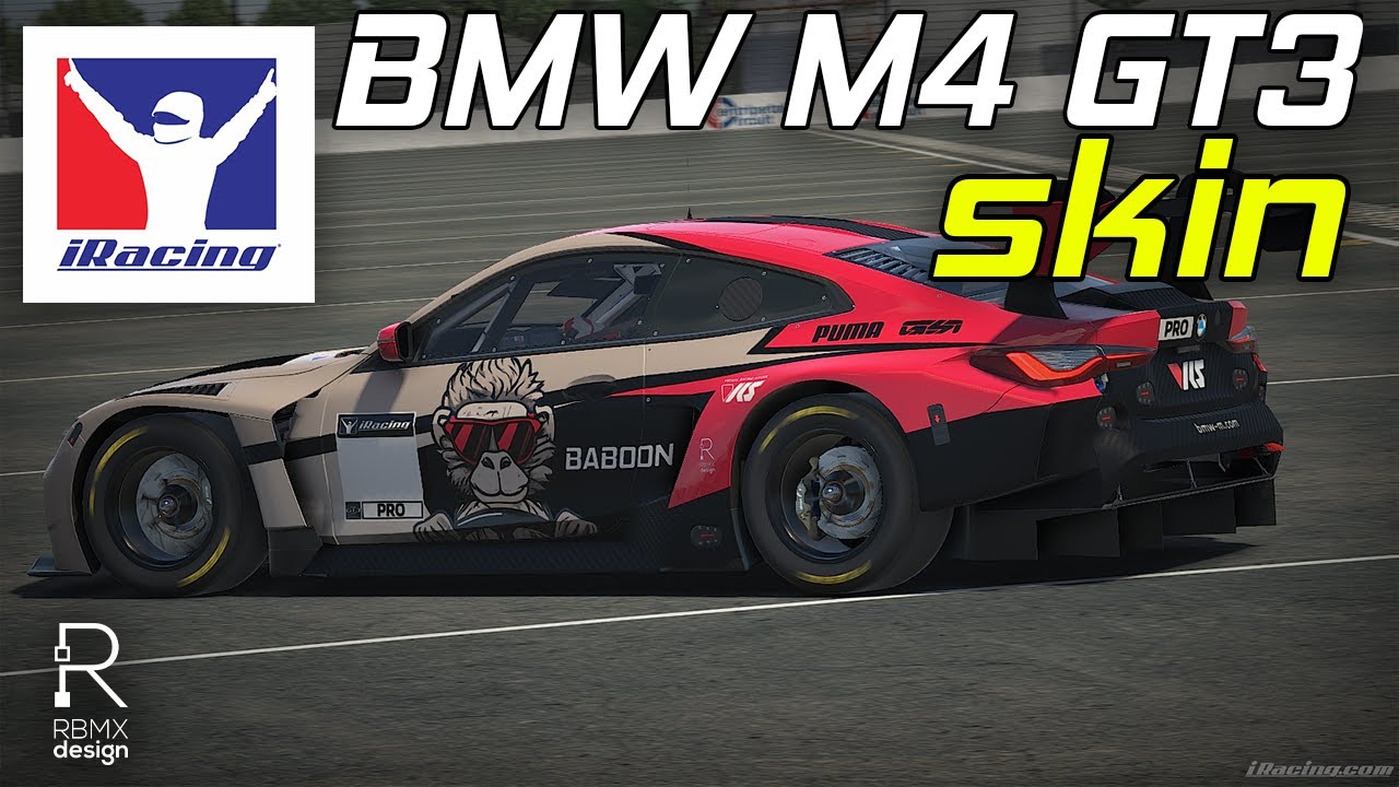 Skin BMW M4 GT3 🔰 iRacing | RBMXDesign | TIMELAPSES | Livery Design ...