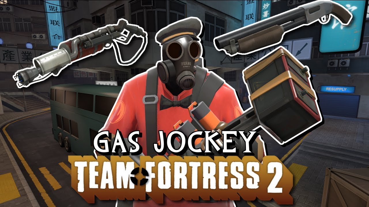 TF2 - Pyro Gas Jockey Set - YouTube