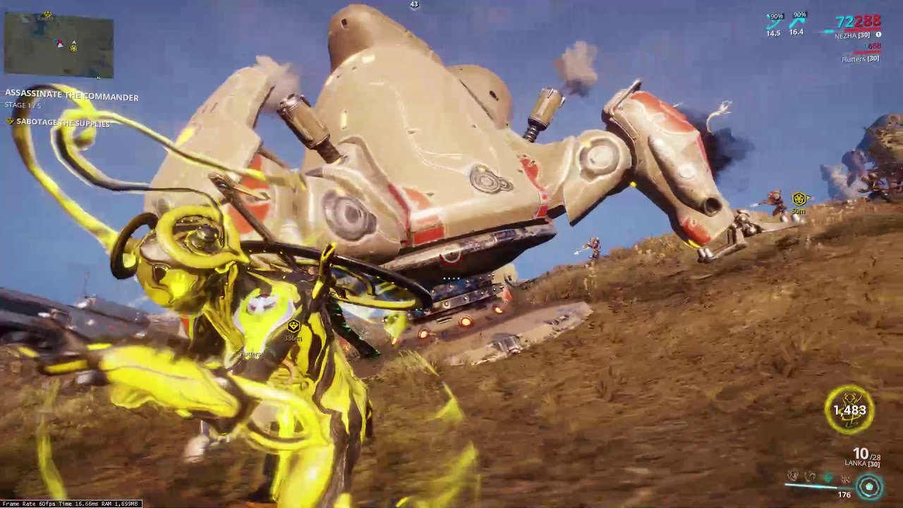 Warframe - Tusk Thumper Doma Solo (Nezha - No Riven) - YouTube