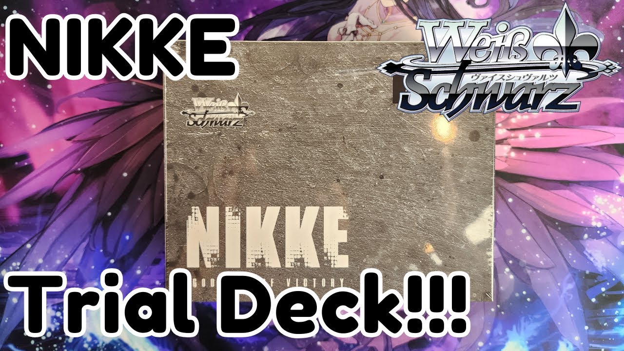 Weiss Schwarz - Goddess of Victory: NIKKE - Trial Deck Display Opening ...