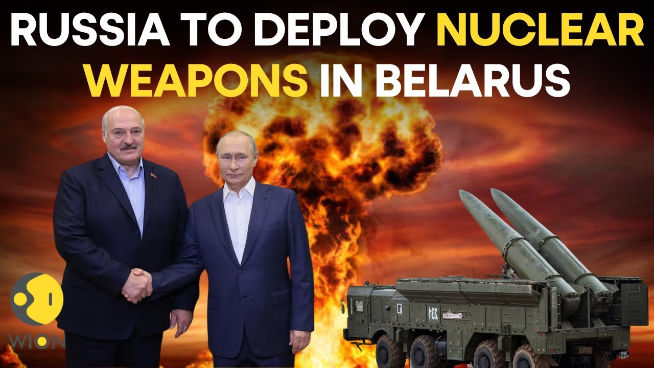 Russia, Belarus sign document on tactical nuclear weapon deployment in Belarus amid Ukraine War ...