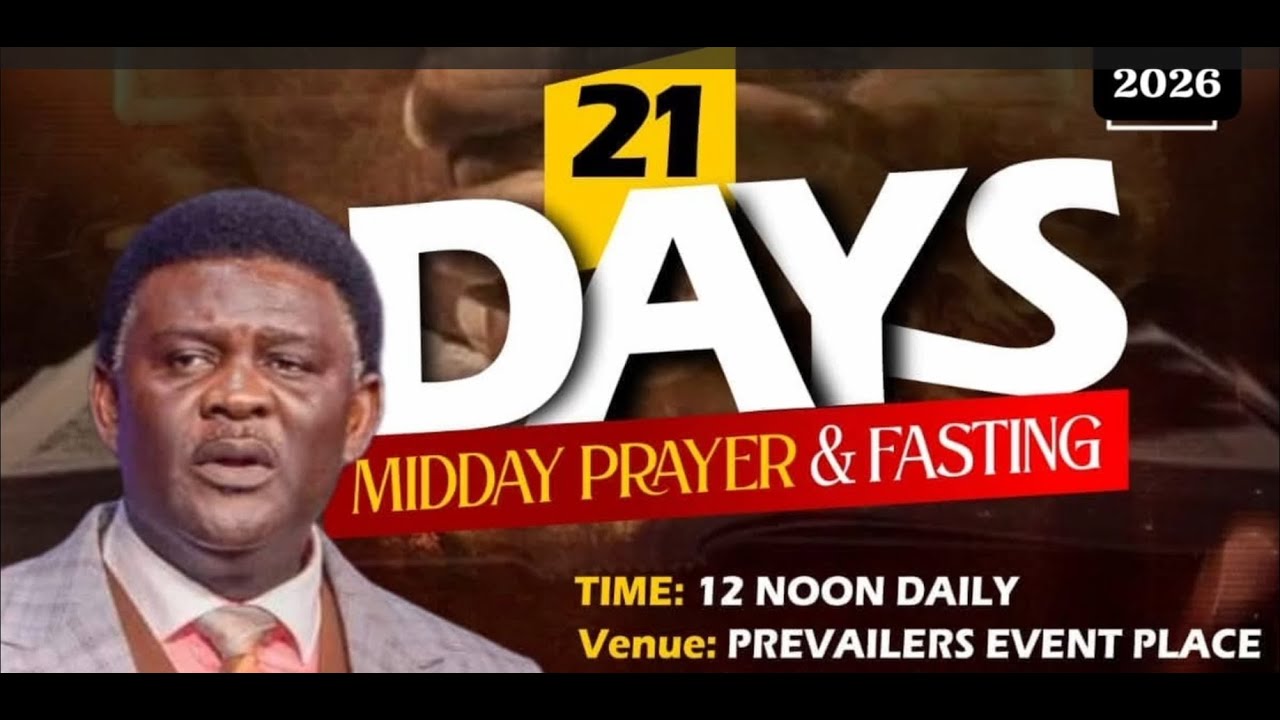 DAY 4 MIDDAY FASTING AND PRAYER (COMPLETE MESSAGE) - YouTube
