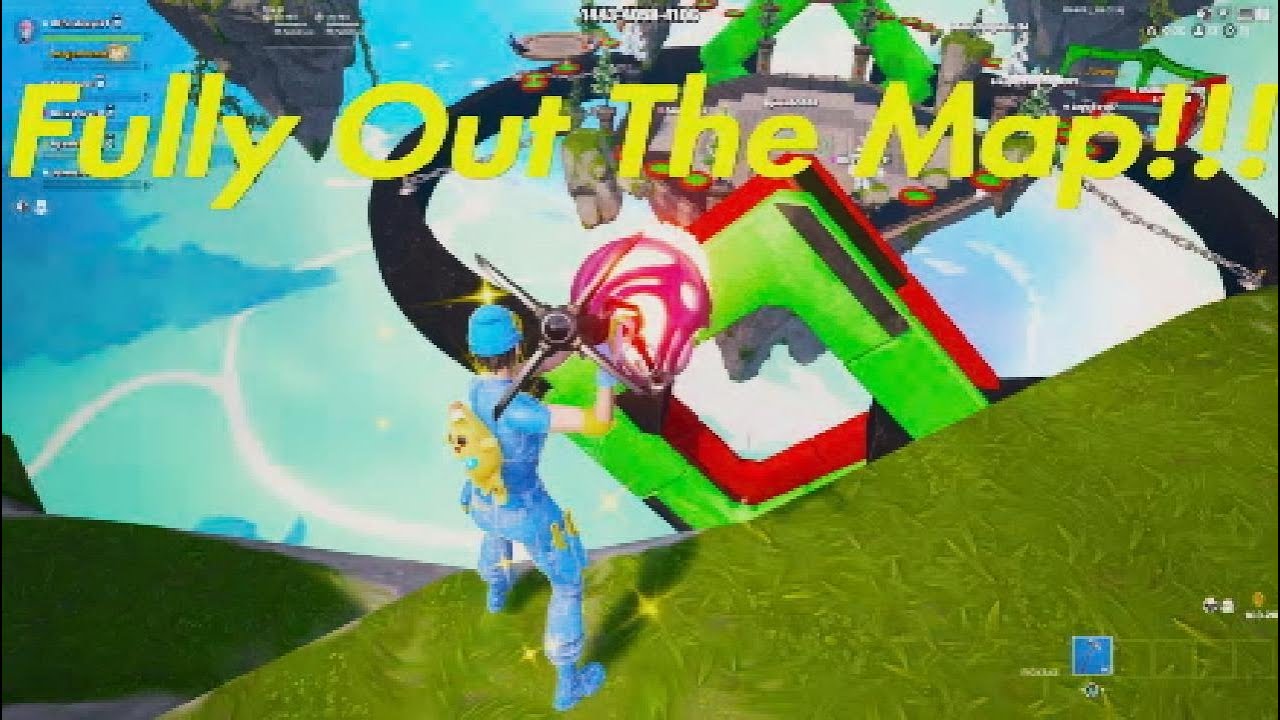 How To Fully Get Out Of The Map In Blade Ball Fortnite - YouTube