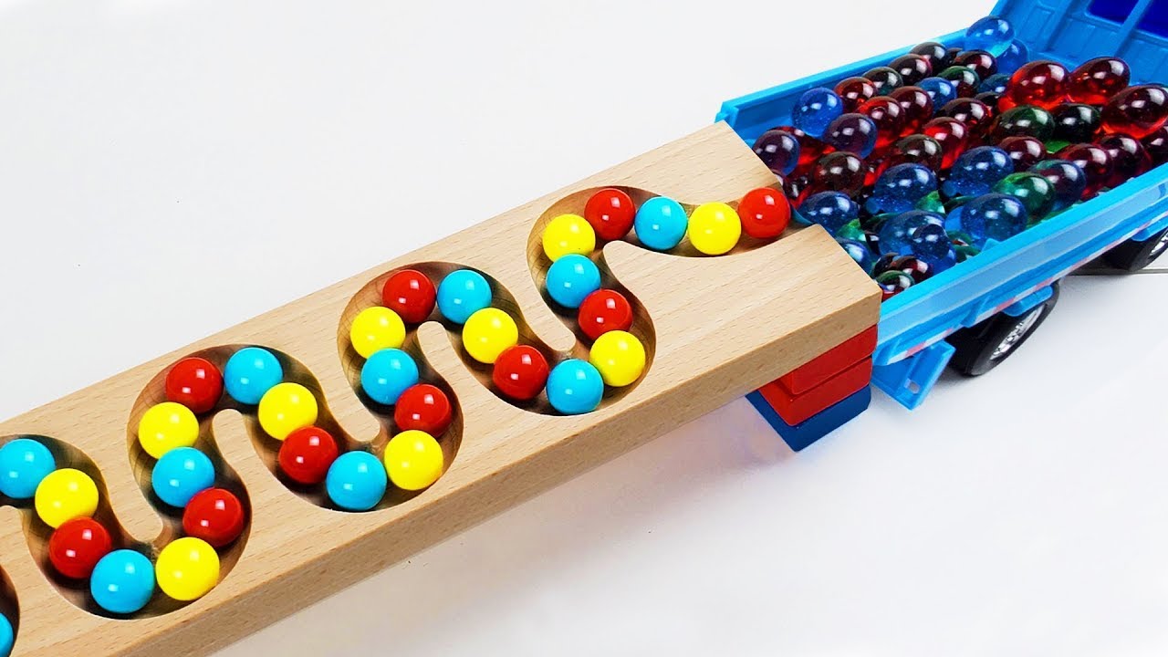 Marble Run Race ☆ Cubolo HABA Healing ASMR - YouTube