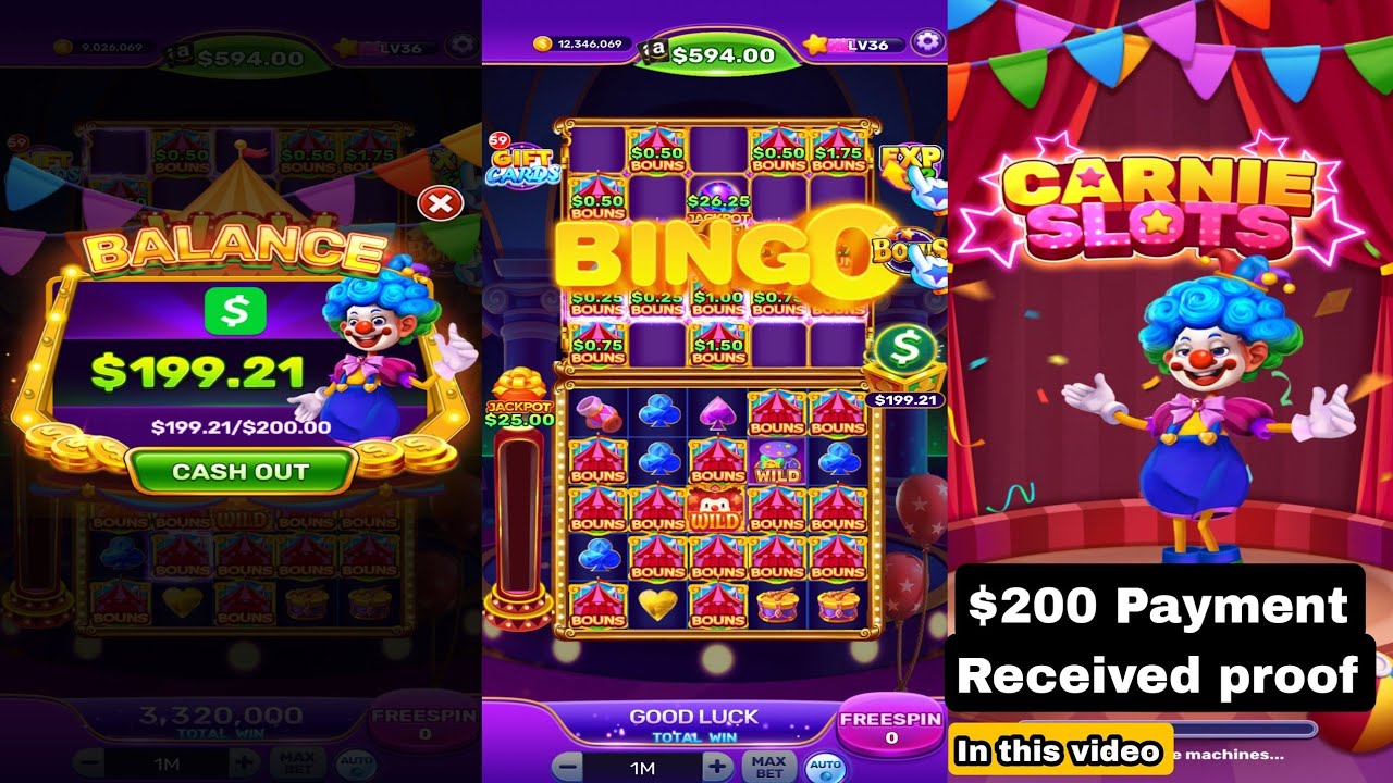 $200 Carnie Slots Live Payment Proof / Carnie Slots $200 Real or Fake ...