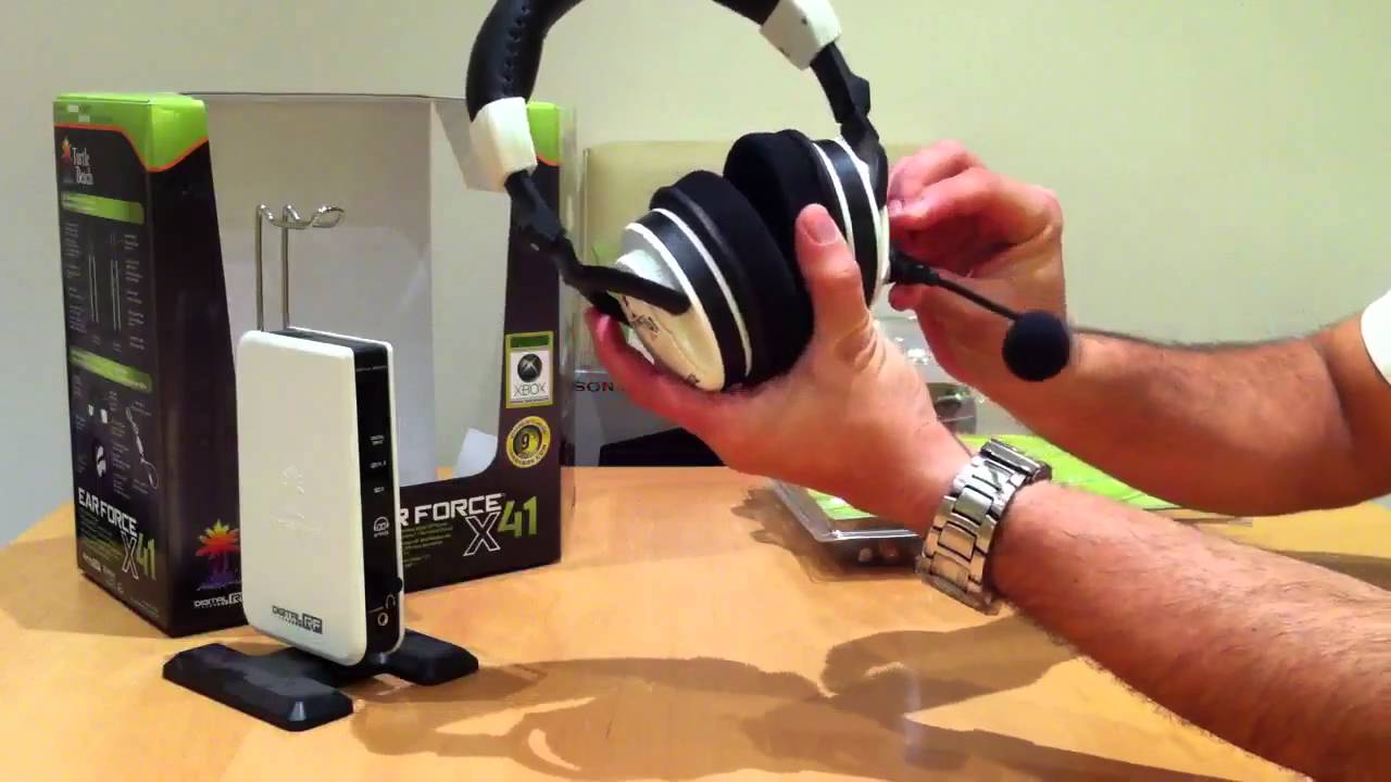 Turtle Beach Earforce X41 headset. - YouTube