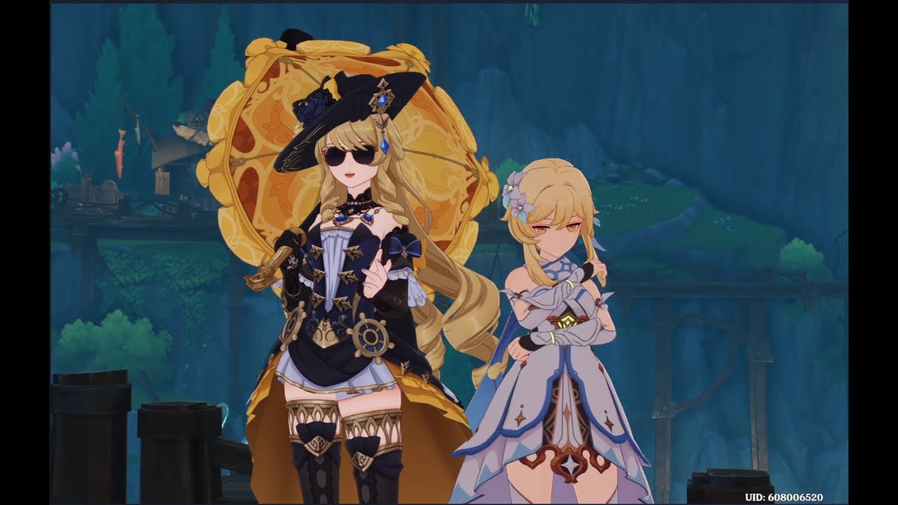 Queen Navia Targeted While Eating Macarons! Genshin Impact: Navia's ...