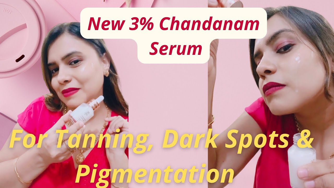 Tried Ayuga 3% Chandanam Skin Brightening Face Serum Review - Dark ...