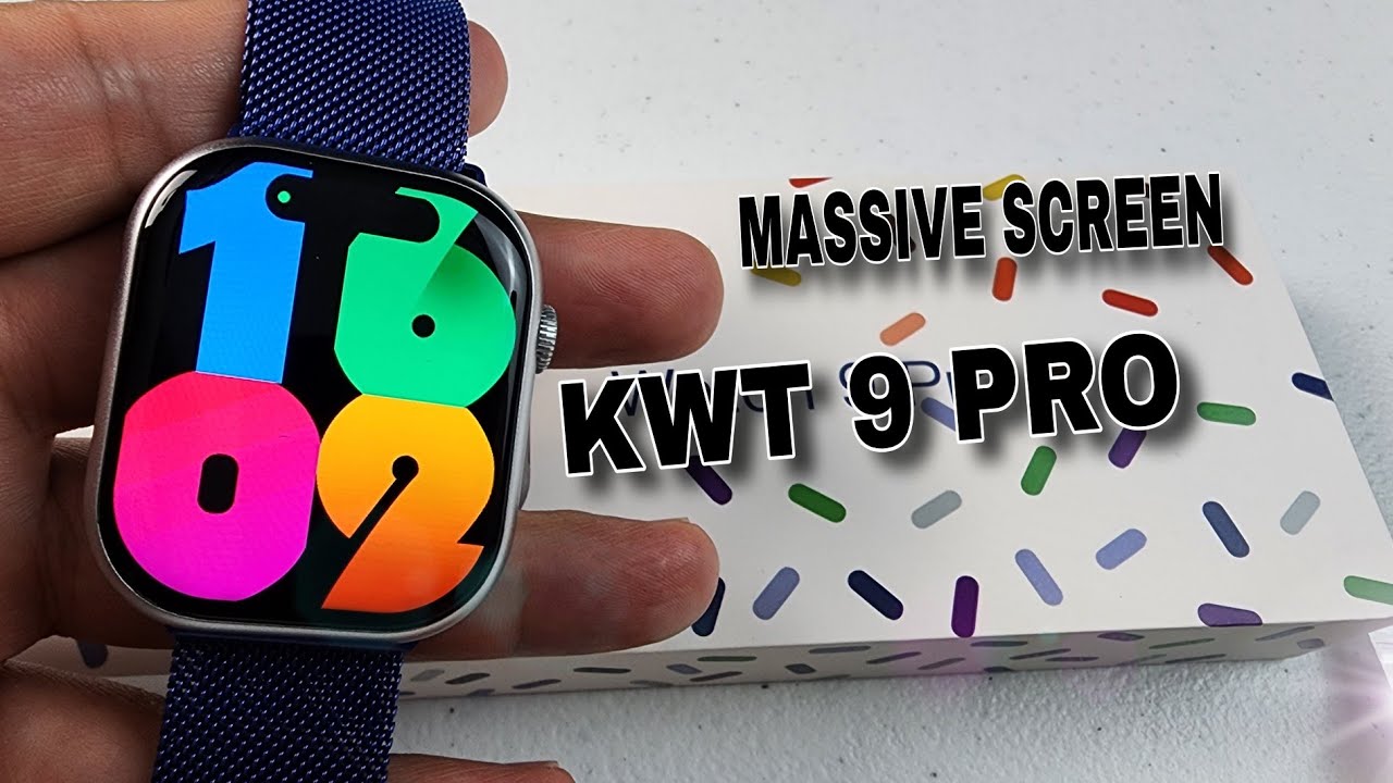 KTW 9 PRO - A MASSIVE SCREEN - YouTube