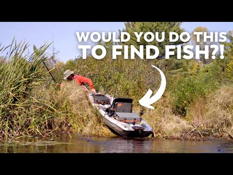 Kayak Fishing on Mystery Lake?? | Fall Kayak Fishing