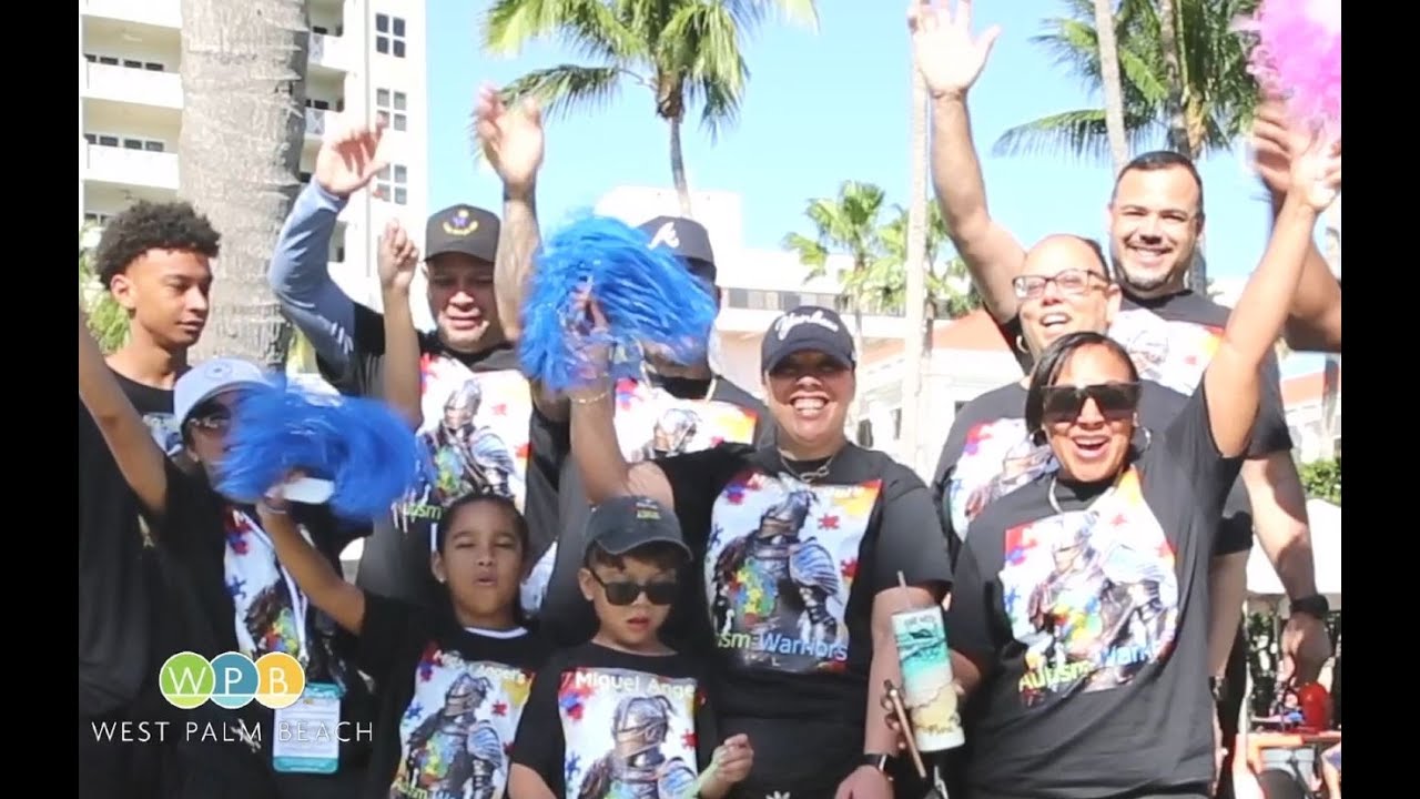 Autism Speaks Speaks Field Day for All on the WPB Waterfront - YouTube