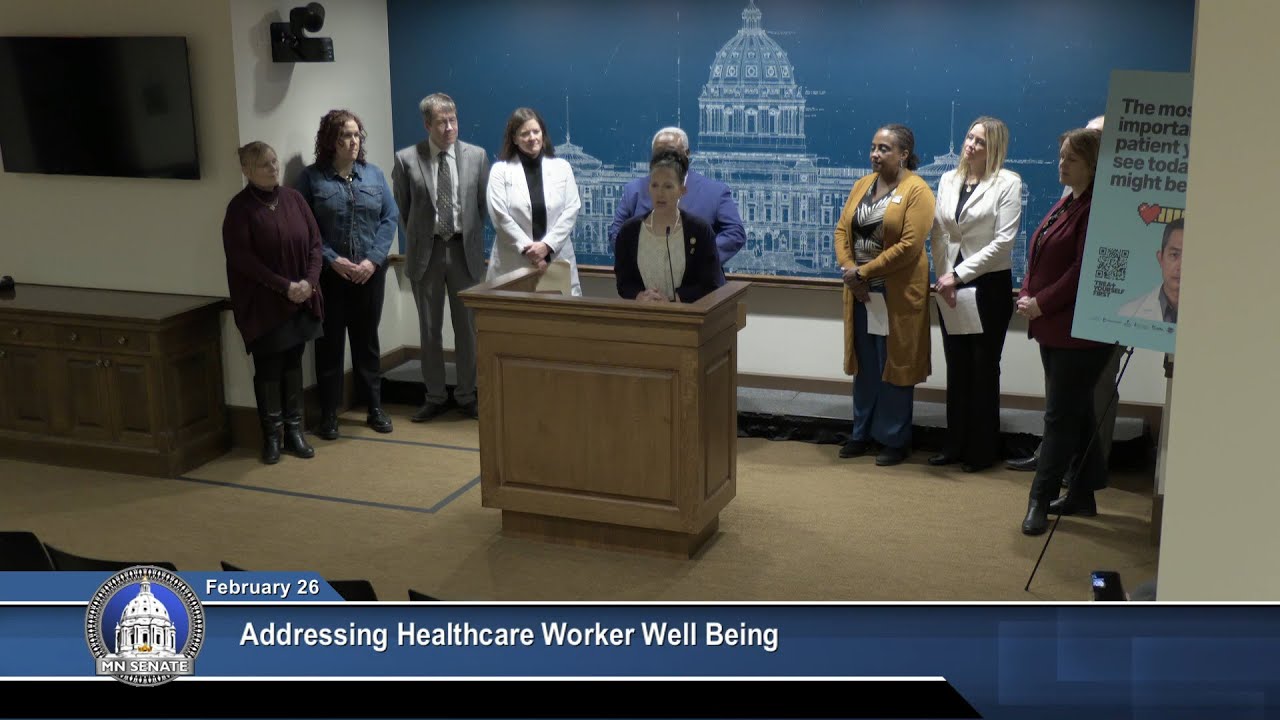 Press Conference: Addressing Healthcare Worker Well Being - 02/26/25 ...