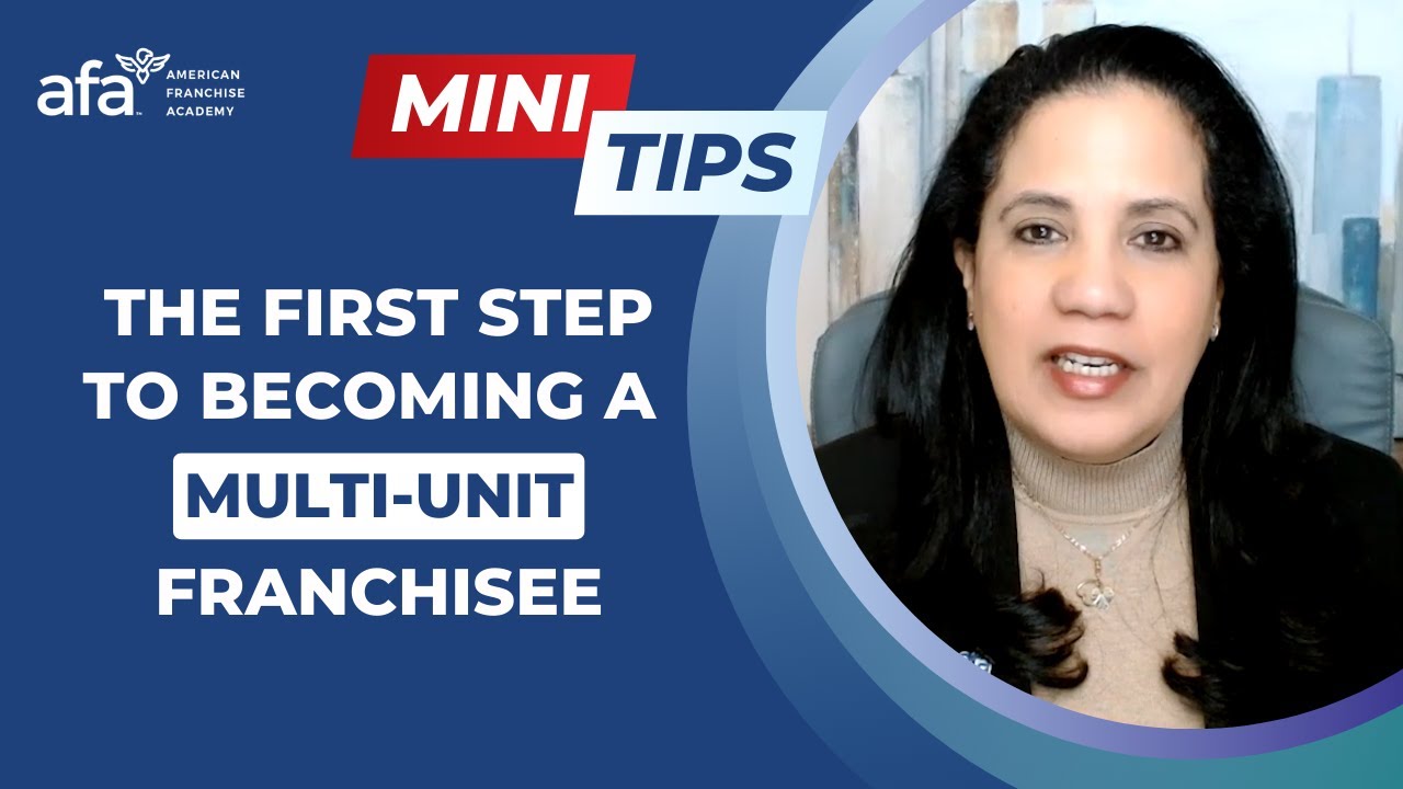 The First Step to Becoming a Multi-Unit Franchisee - YouTube