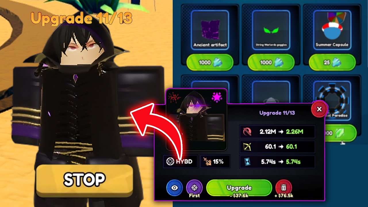 HOW TO GET SHADOW IN ANIME LAST STAND - YouTube