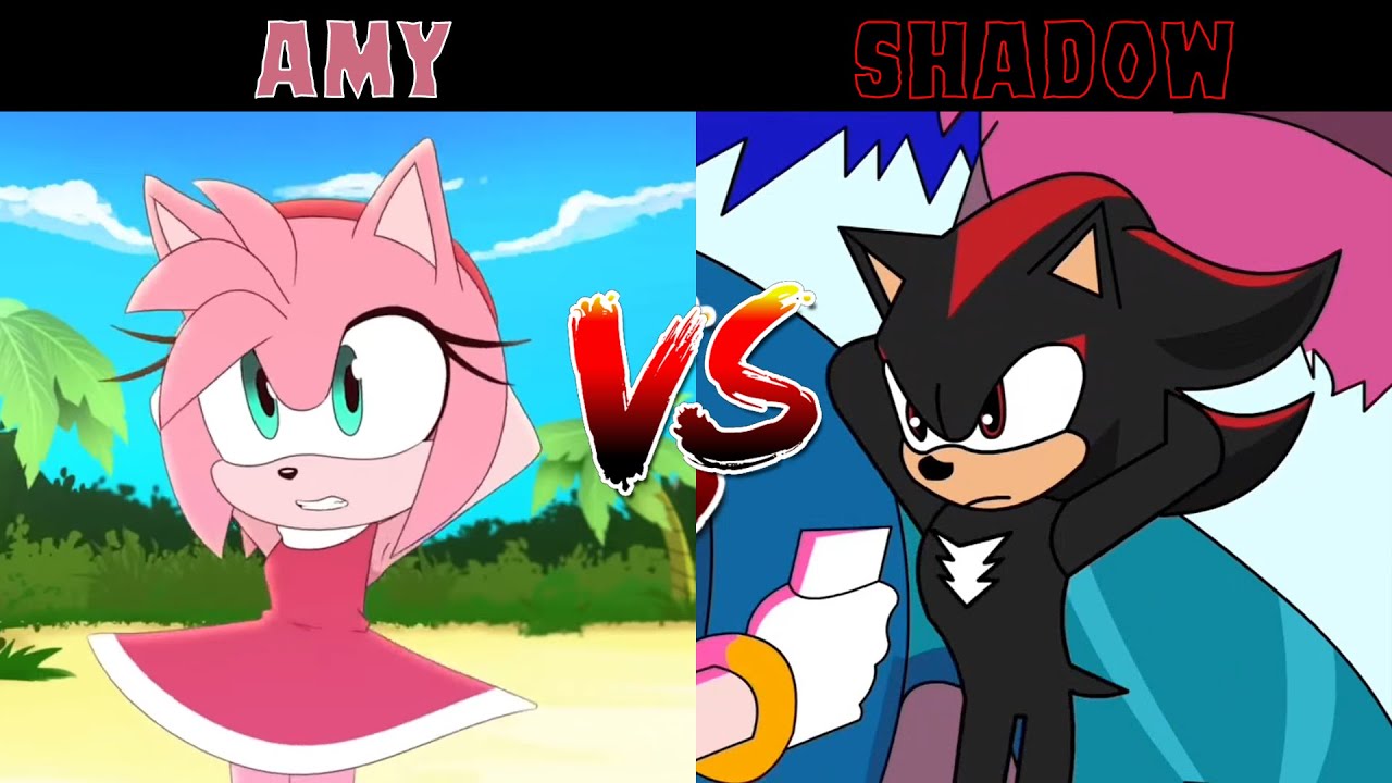 Zero Two Dance Meme (Darling ohayo) AMY VS SHADOW - YouTube