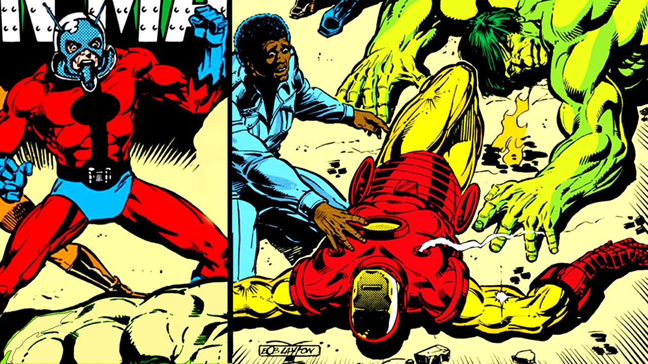 Scott Lang The Ant-man Saves Tony Stark In Iron Man 133 - YouTube