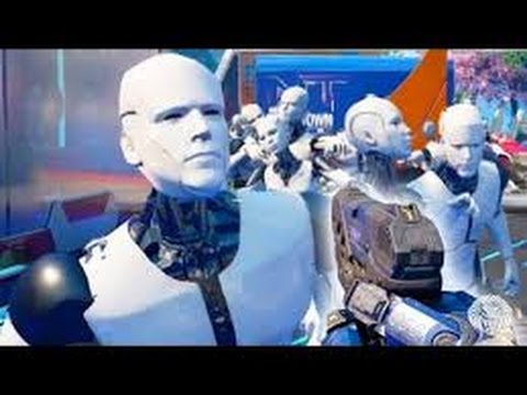 Robot horde mode in BO3 Nuketown??!!! - YouTube