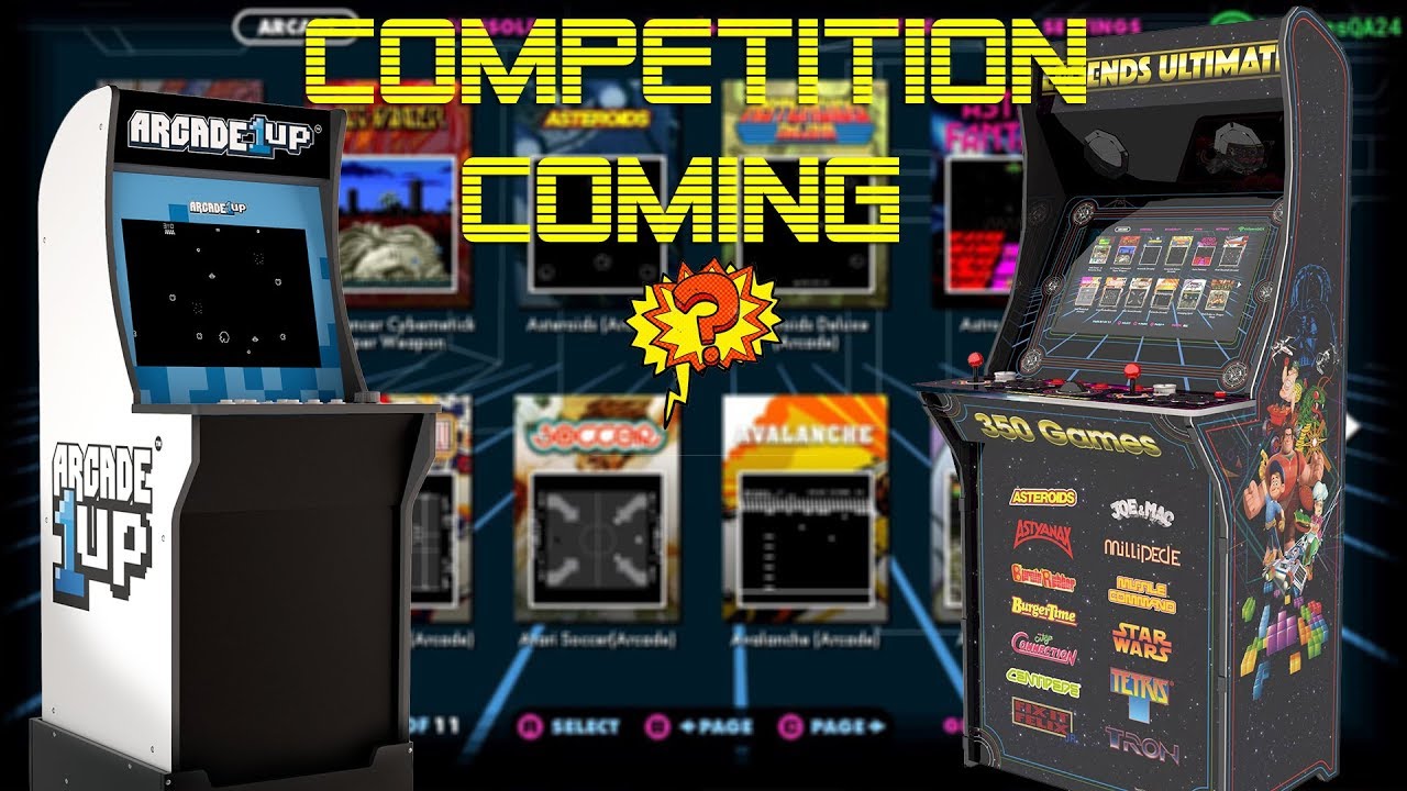 ATGAMES Brings Competition To ARCADE 1UP with The Legends Ultimate ...