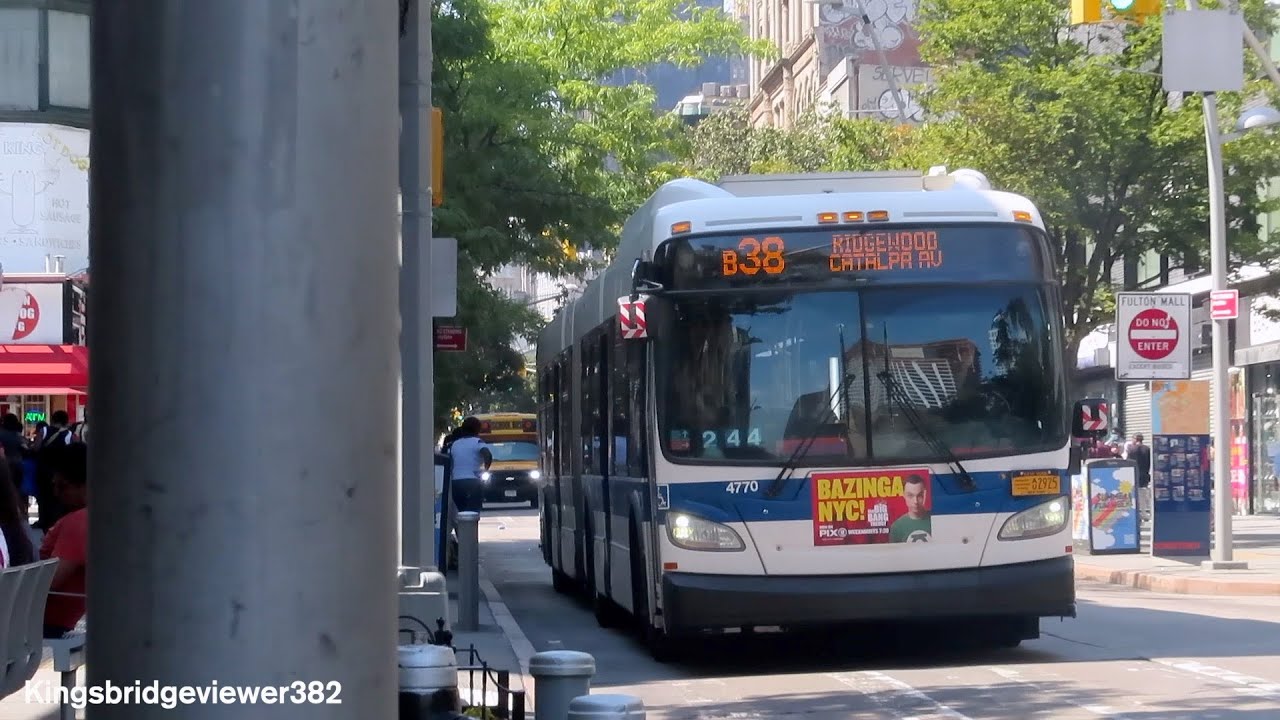 2013 New Flyer XD60 Xcelsior Articulated 4770, on the B38 Limited Bus ...