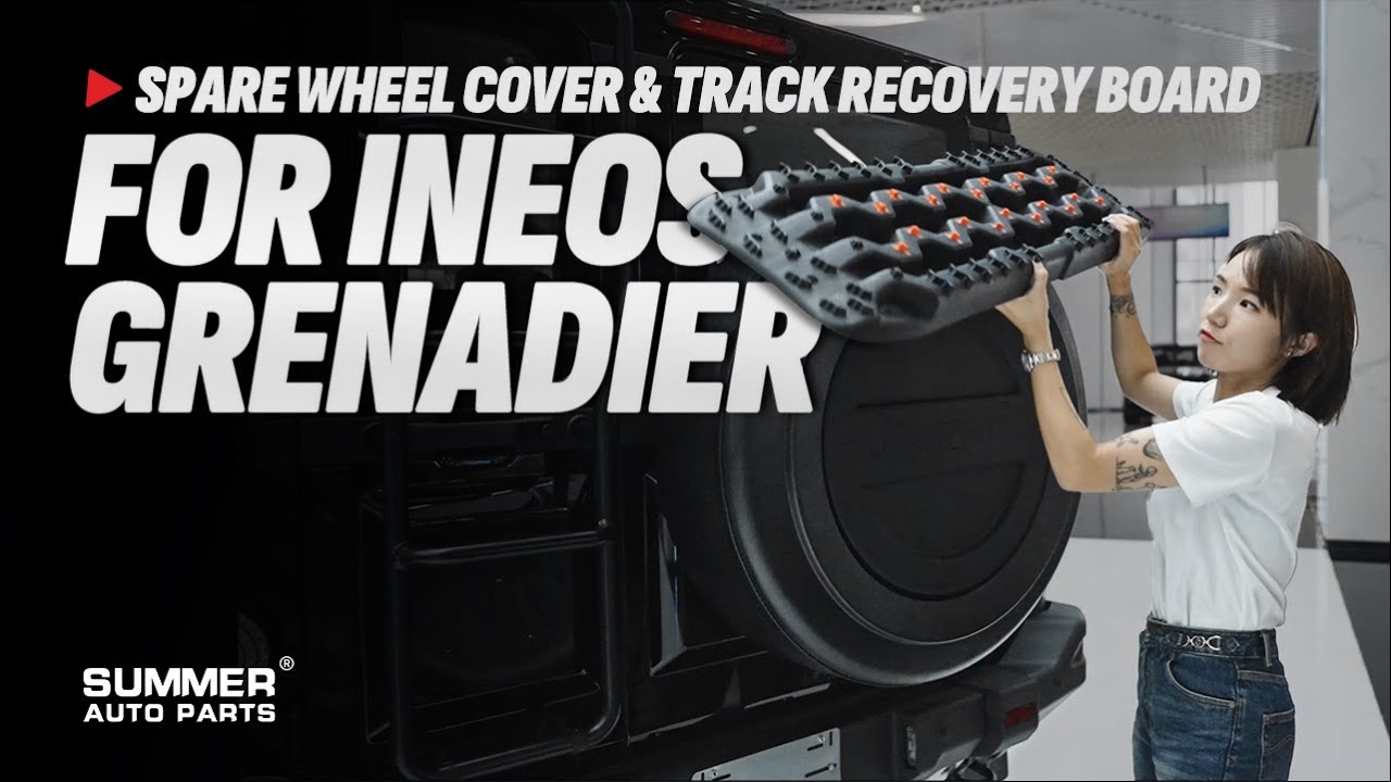 NEW INEOS GRENADIER SPARE WHEEL COVER UNVEILED BY SUMMER AUTO PARTS ...
