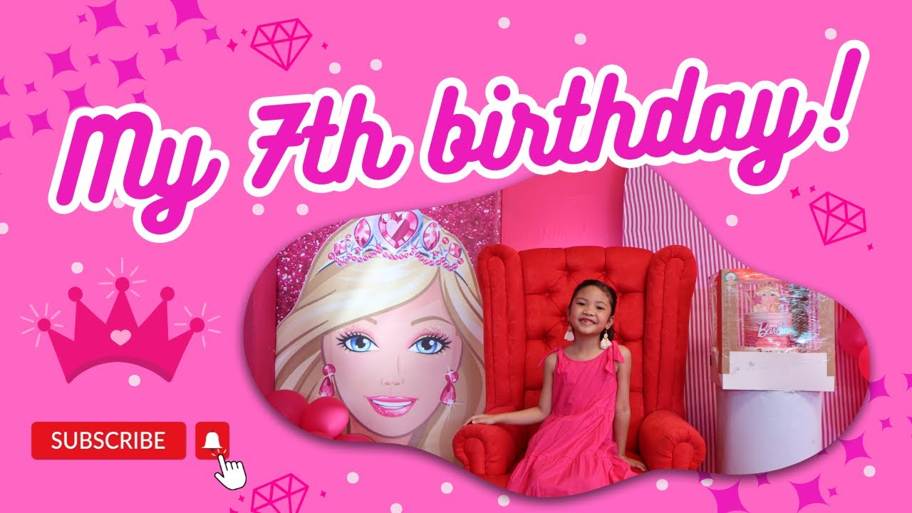 Barbie-themed birthday party! - YouTube