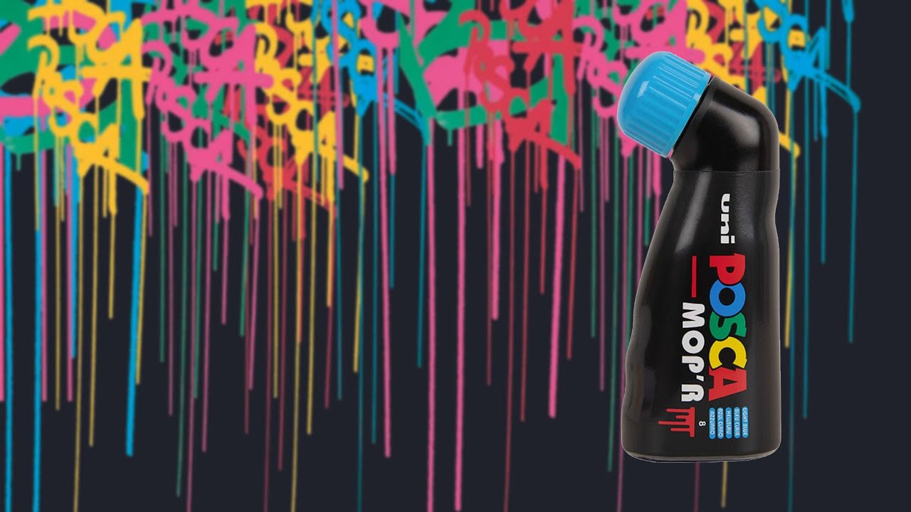 Nieuw! De POSCA MOP'R! - YouTube