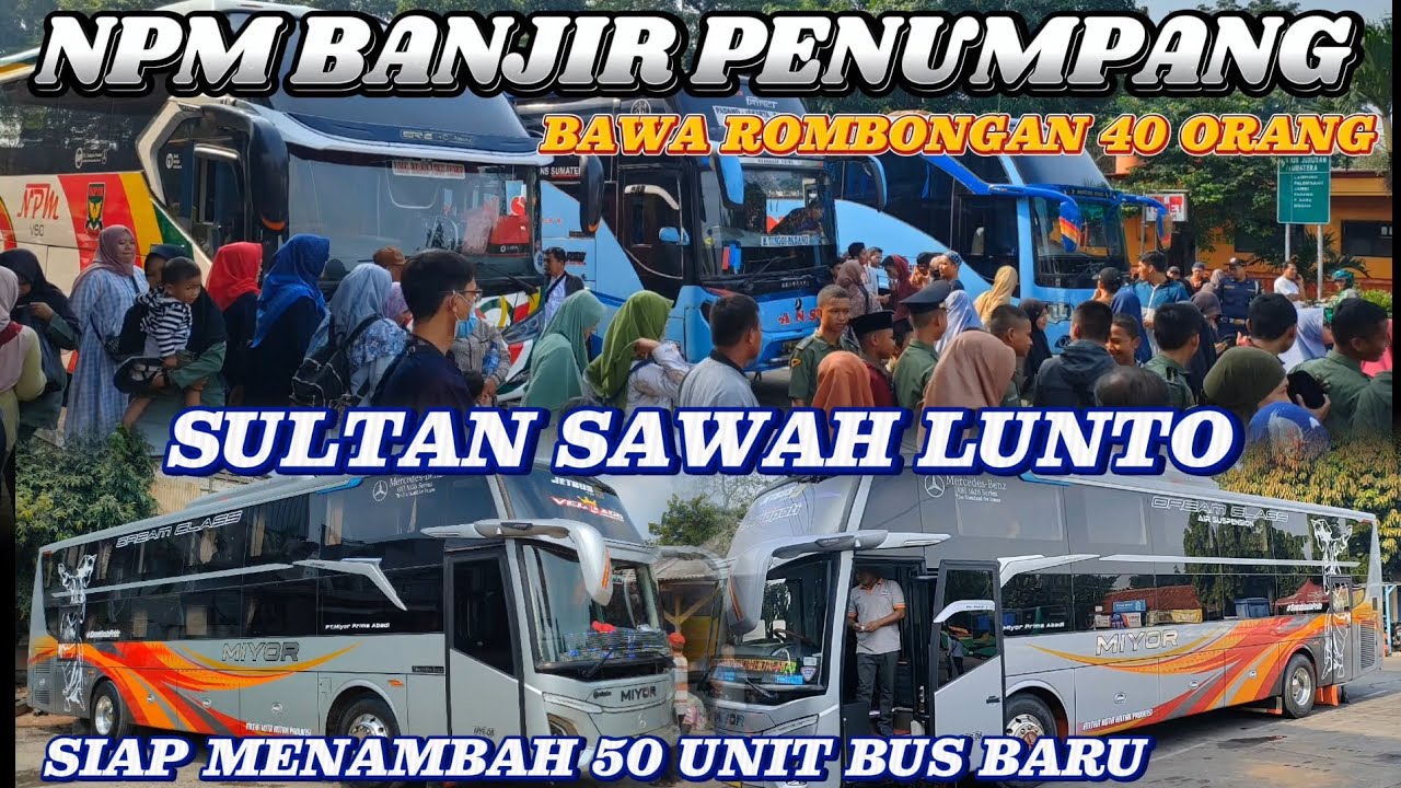 MANTAP 10 UNIT BUS BARU DARI MIYOR SEGERA RILIS || BUS SUMBAR NPM BAWA ...