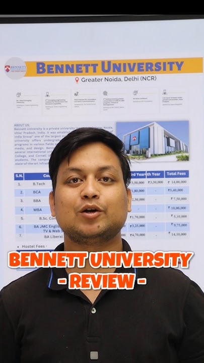 Bennett University Review | Bennett University Greater Noida | bennett university noida review ...