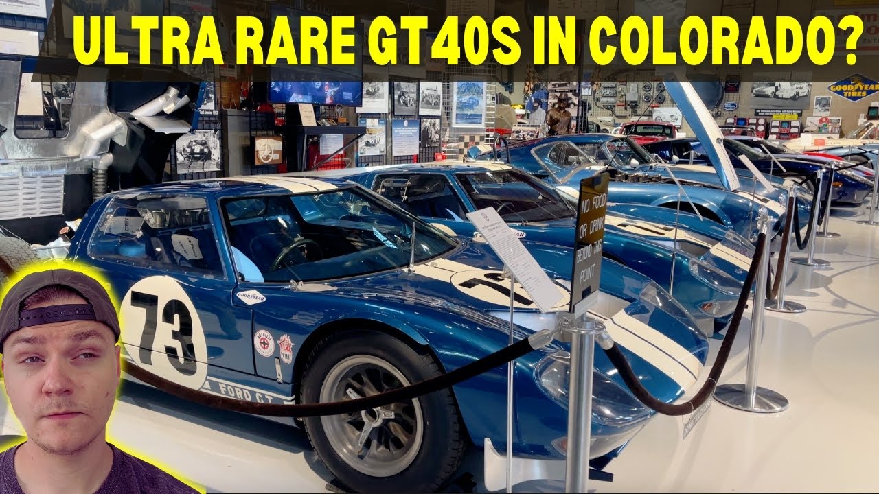 Ultra Rare Ford GT40s in Colorado - YouTube