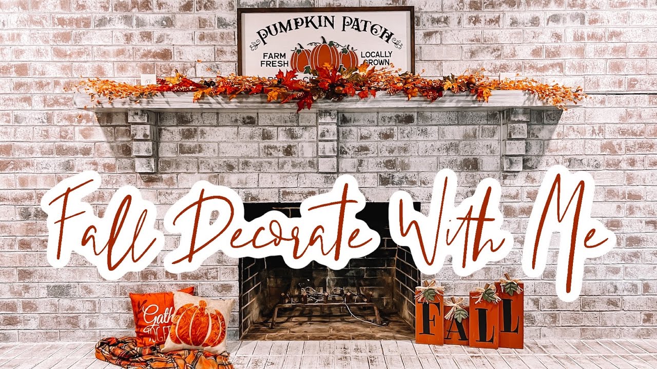 Fall Decorate With Me 2021 - YouTube