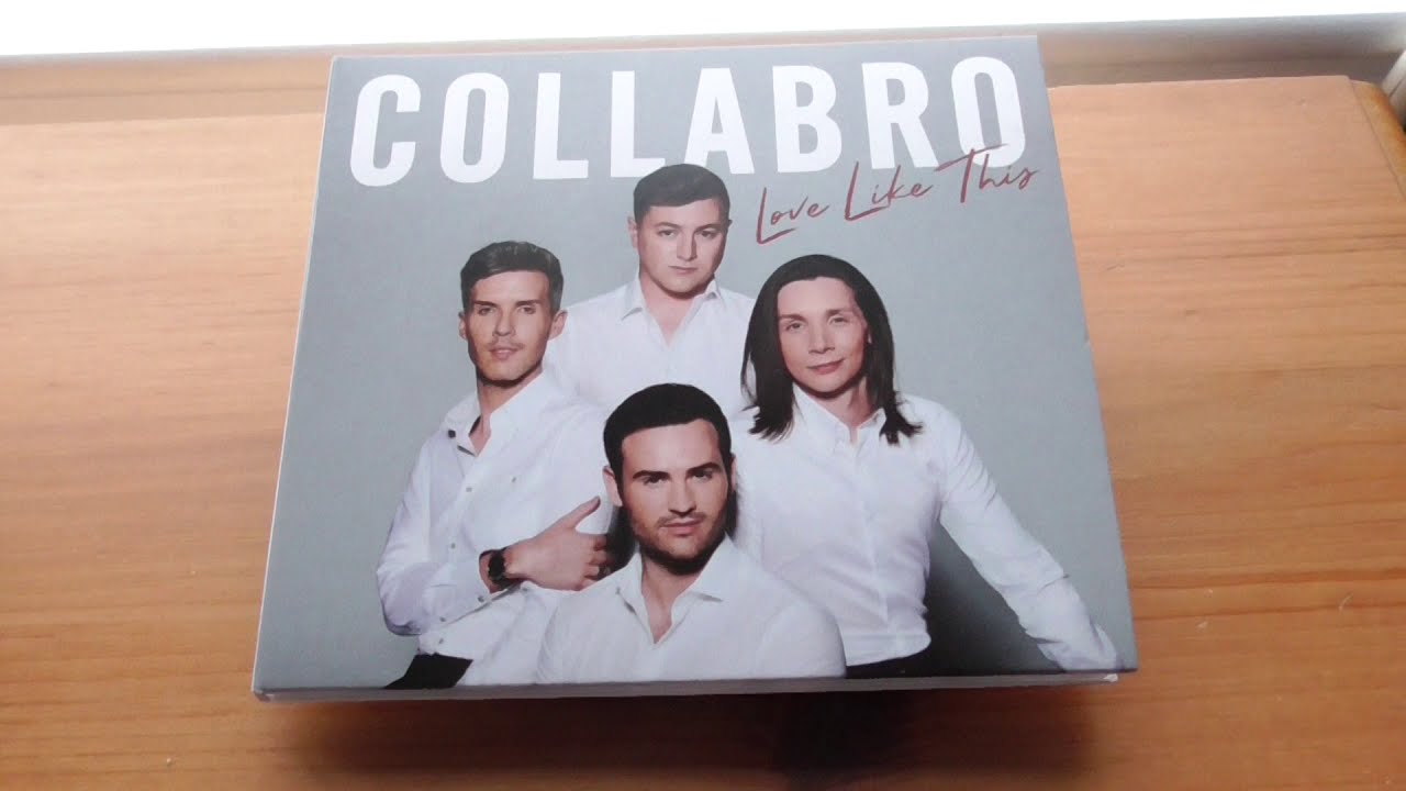 Collabro 'Love Like this' CD on My Car CD - YouTube