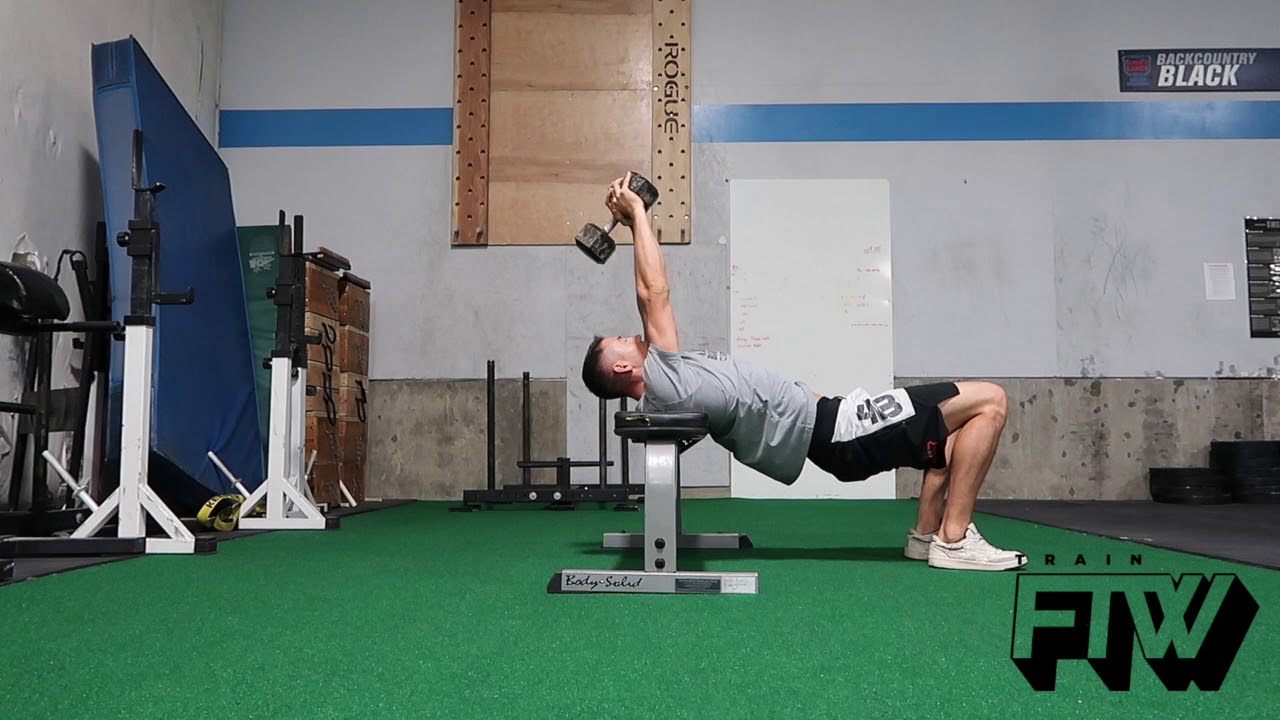 Pull Overs on Bench - YouTube