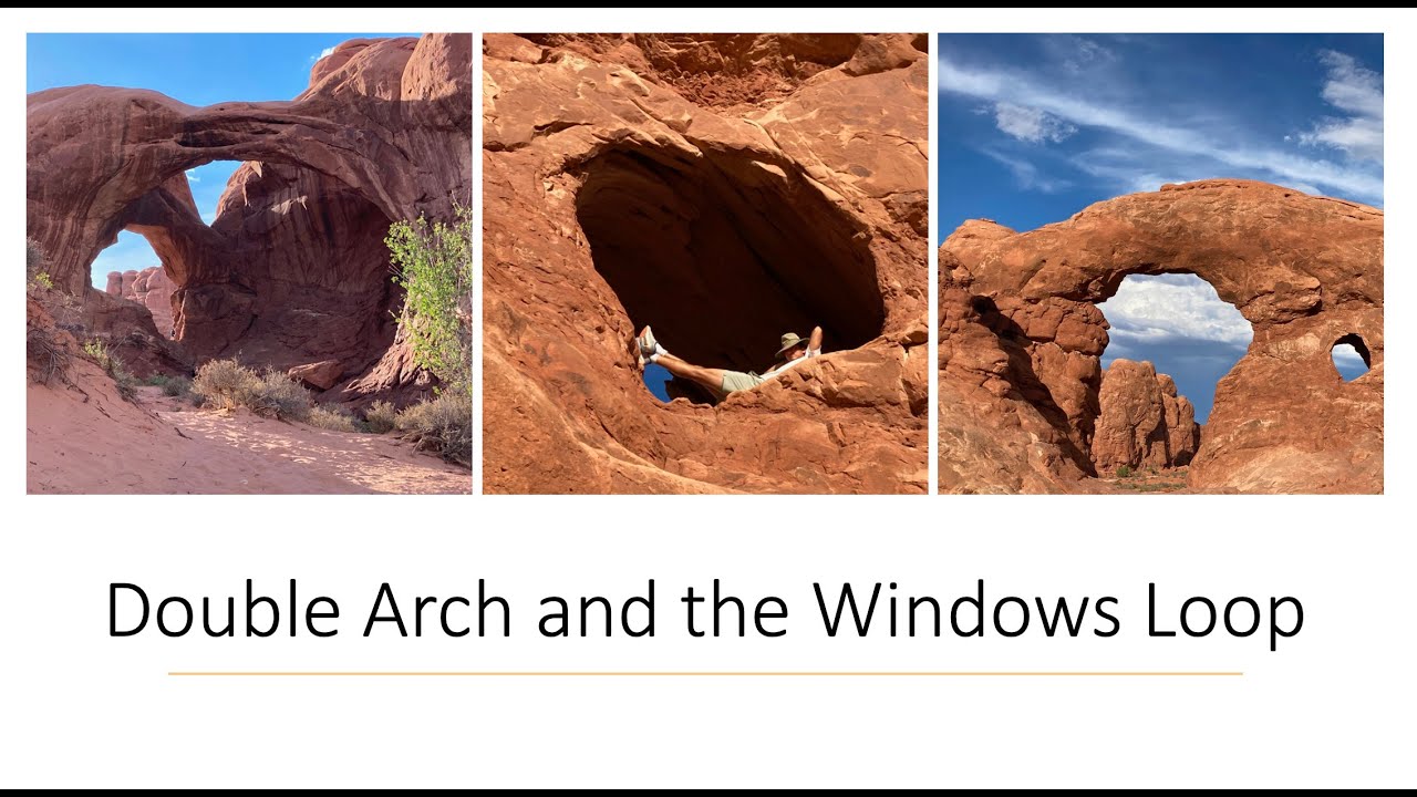 Double Arch and the Windows Loop. Best spot for sunset at Arches! - YouTube