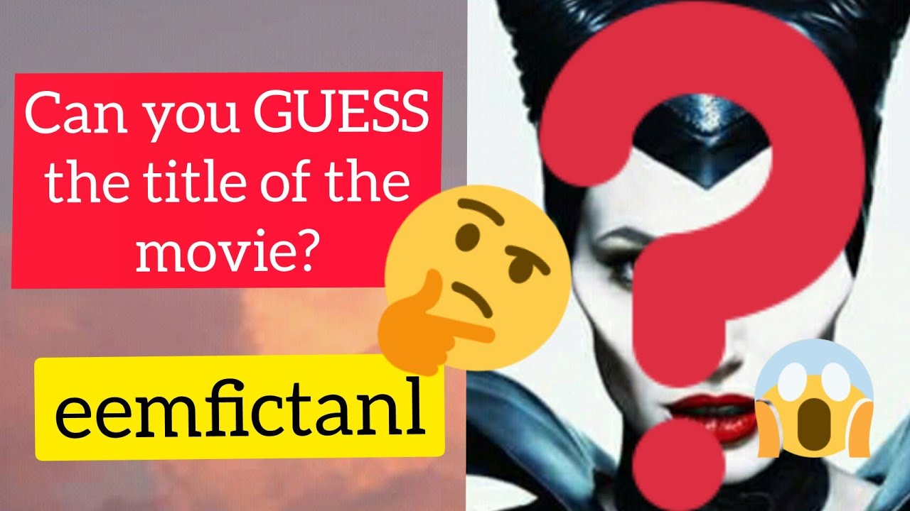GUESS THE TITLE OF THE MOVIE - YouTube