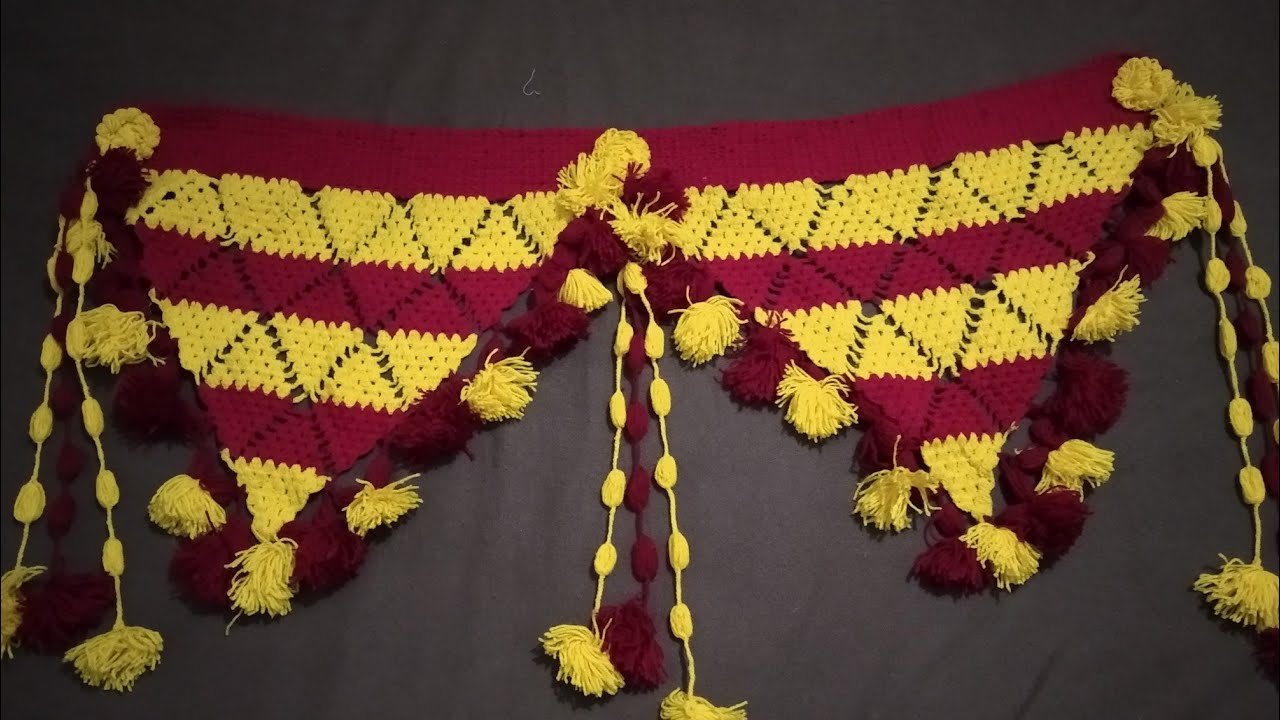 gate parda design | gate hanging | door hanging | toran design | woolen ...